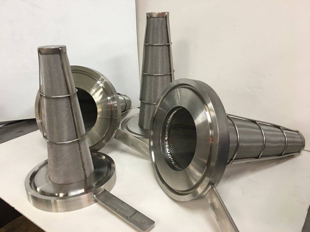 Temporary Cone, Basket, and Flat type Strainers