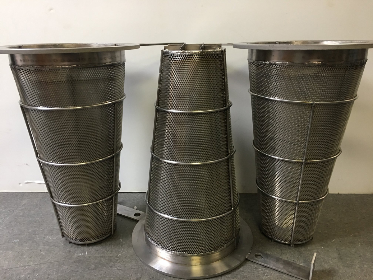 Temporary Cone, Basket, and Flat type Strainers