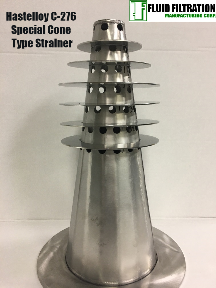 Temporary Cone, Basket, and Flat type Strainers