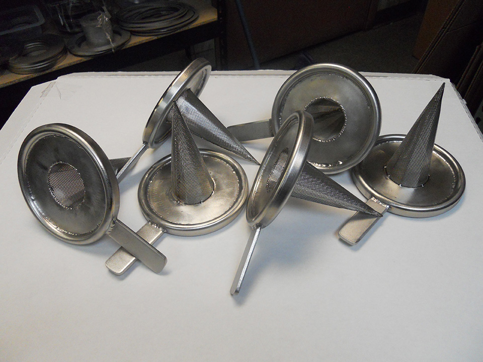 Temporary Cone, Basket, and Flat type Strainers