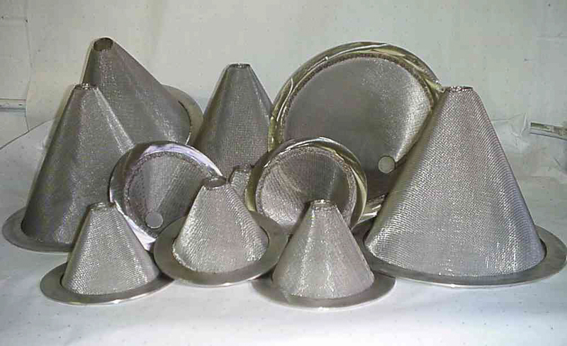 Temporary Cone, Basket, and Flat type Strainers